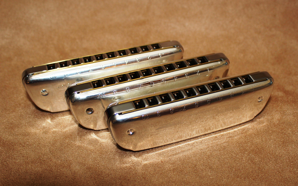 Ready-to-Go Plated Hohner Golden Melody - Chrome Plated Comb and Silve ...