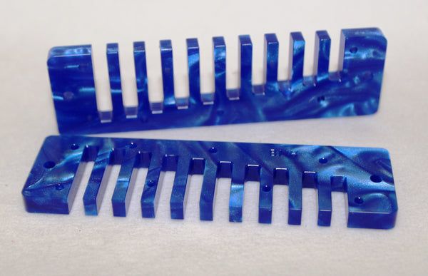 Seydel 1847 Fancy Acrylic Comb – Blue Moon Harmonicas LLC